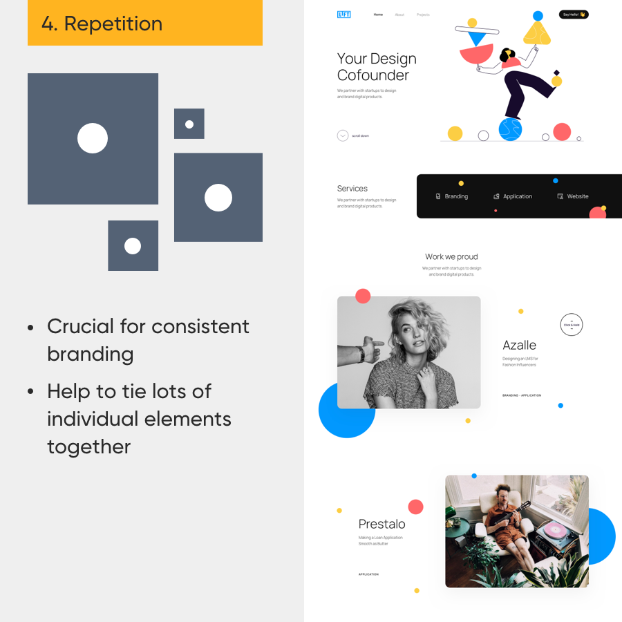 20 Nguyên tắc Thiết kế đồ họa cơ bản khi áp dụng vào UI Design ...